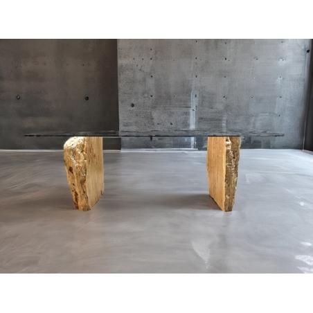 WOODEN DINING TABLE LÚA - ARRELART