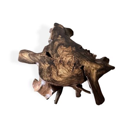TROPICAL ROOT COFFEE TABLE BORDEAUX - Arrelart