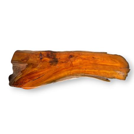 LARGE LOW TABLE IN EXOTIC WOOD MADEIRA - Arrelart