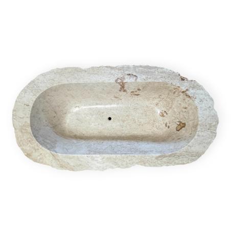 SOLID MARBLE STONE BATHTUB ANDRATX - Arrelart