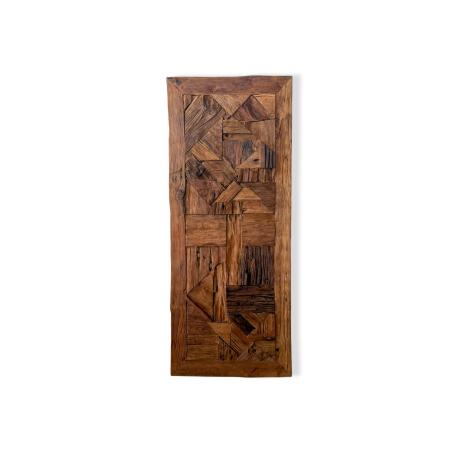 Panel Reciclado de Teca Natural Annecy - Arrelart