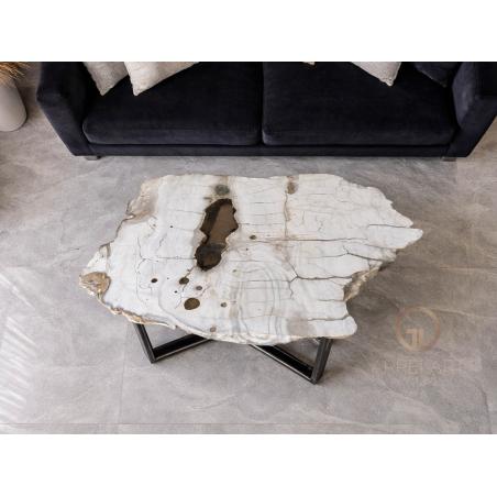 WHITE STONE COFFEE TABLE BAUSEN