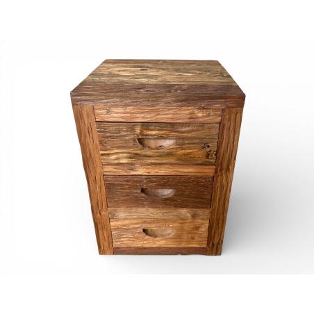 SMALL TEAK WOOD CHEST OF DRAWERS MESSINA