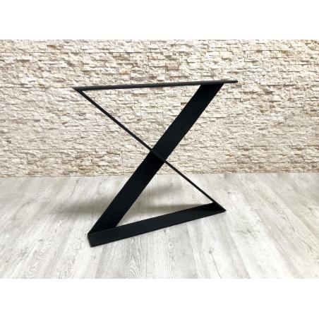 BLACK METAL TABLE LEGS 4