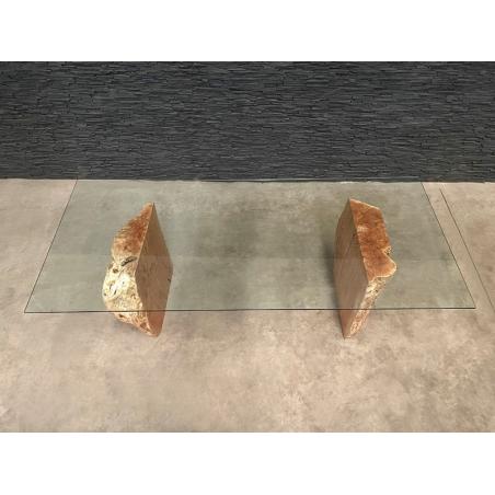 WOODEN DINING TABLE LÚA - ARRELART